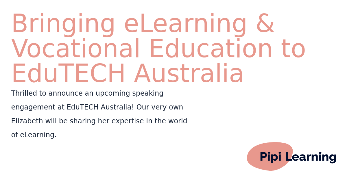 EduTECH Australia 2023: Bringing eLearning & Vocational Education